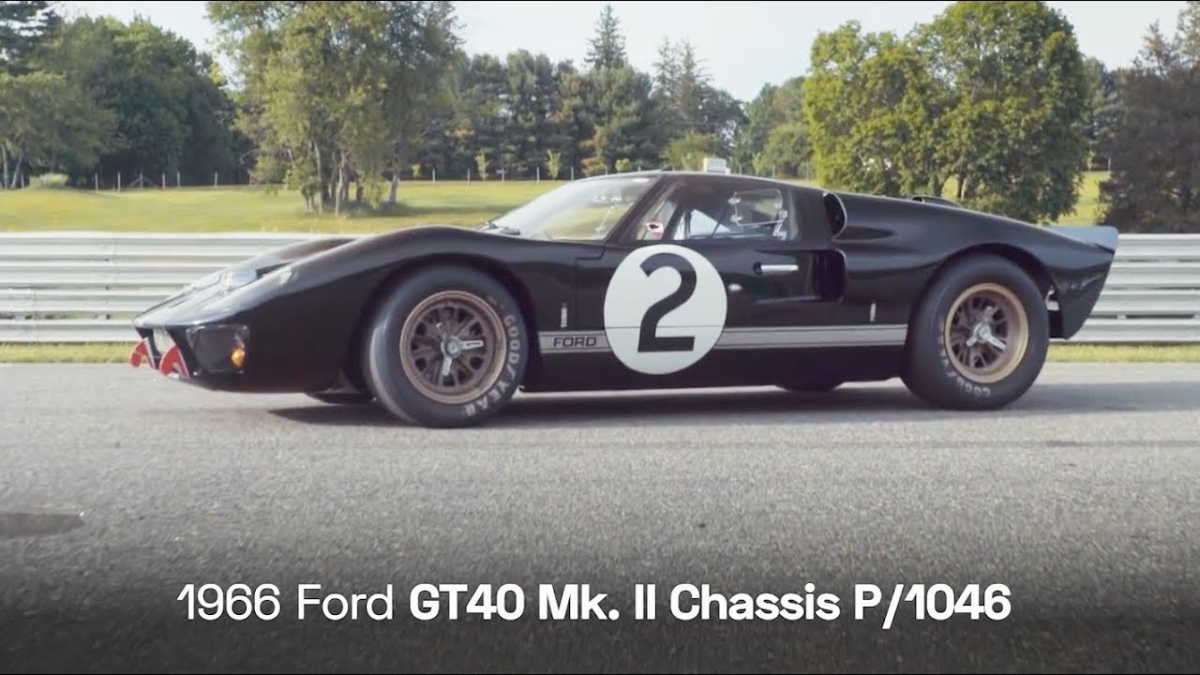1966 GT40 “Hero” Car P1042 Ford Vs. Ferrari Movie – The Carroll Collection