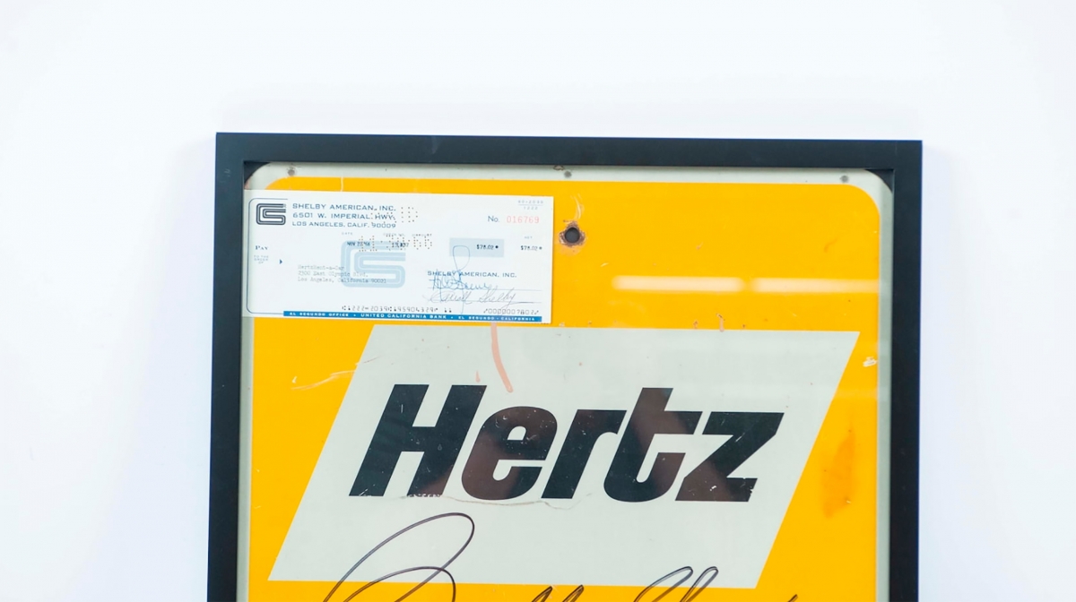 1968 Hertz Parking Lot Sign – The Carroll Collection