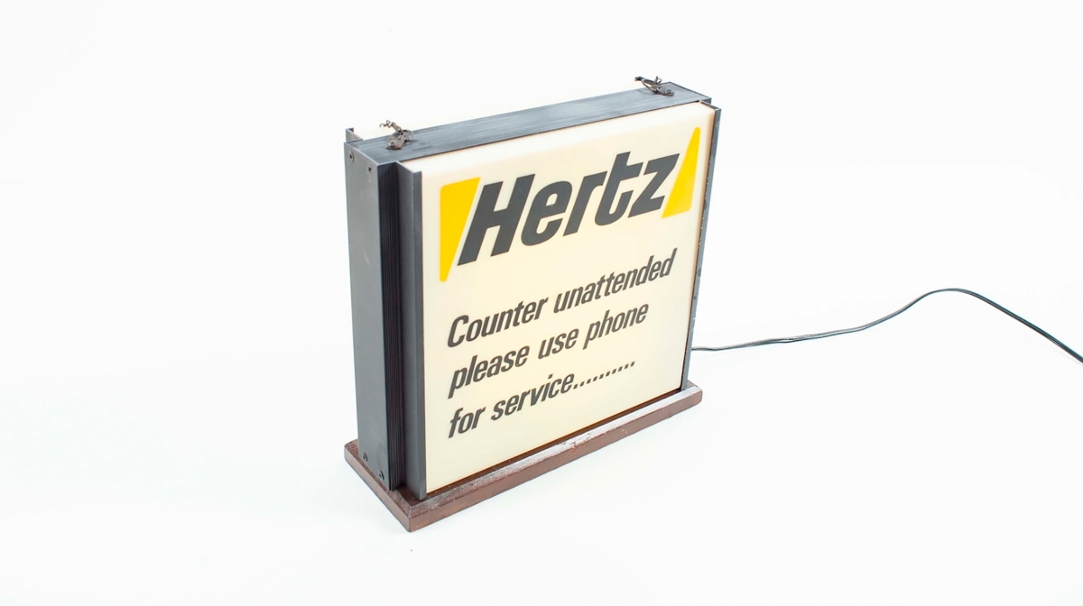 Hertz Counter Sign – The Carroll Collection